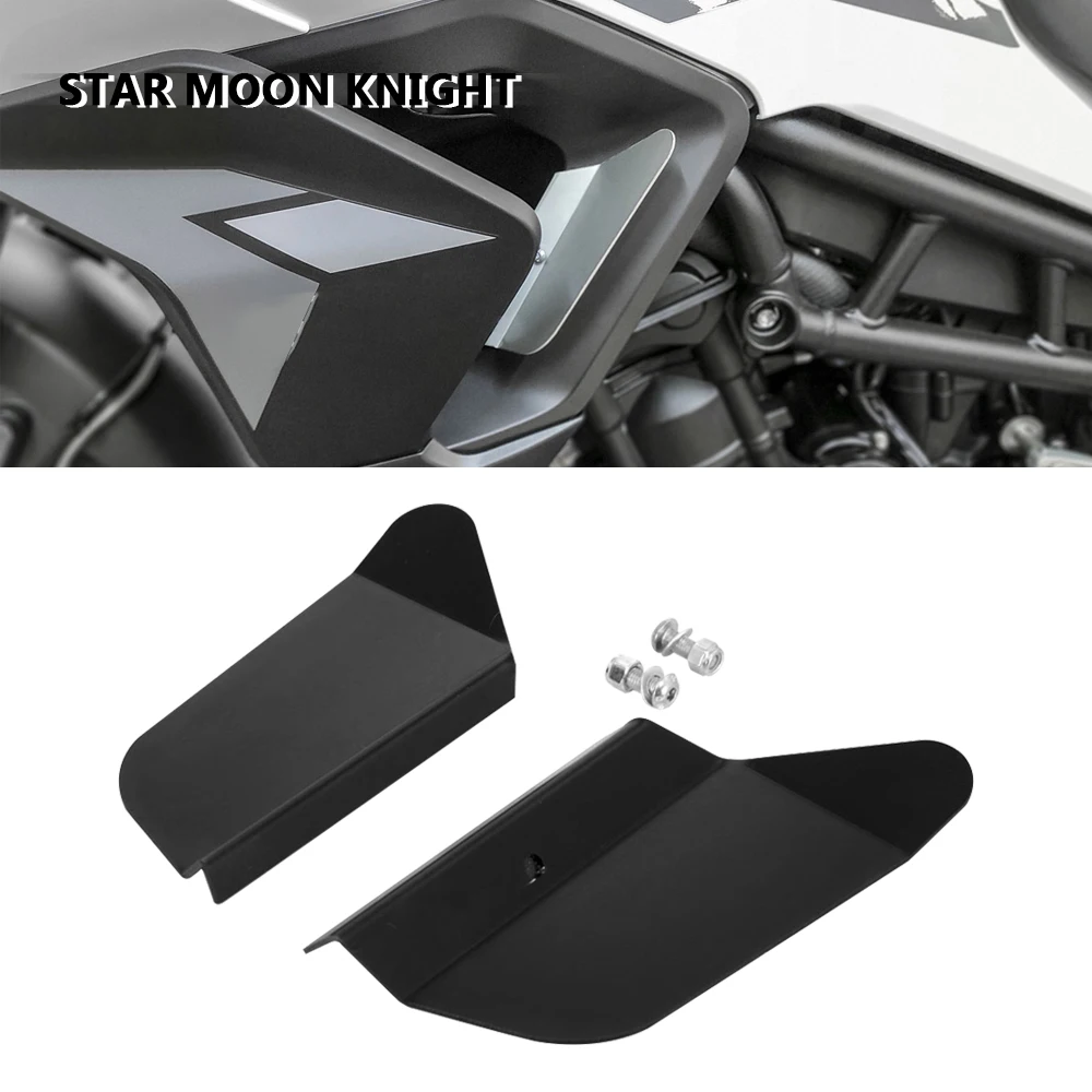 For-Tiger-850-Sport-Motorcycle-Upper-Wind-Deflector-Air-Deflectors-Side ...