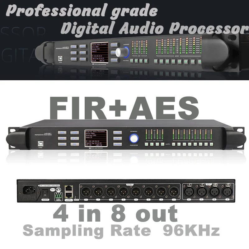 Paulkitson Lm48rt Professional Stage Digital Audio Processor Aes Input ...