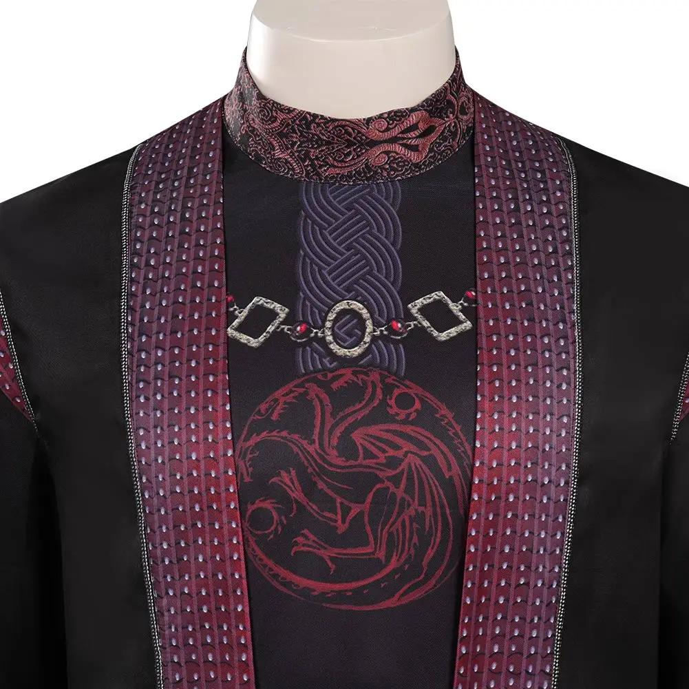Game Of Thrones Series Dragon Prince Daemon Cosplay Costume ...
