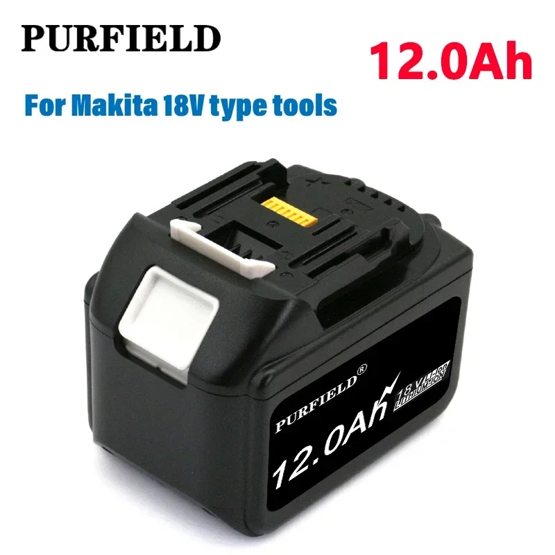 PURFIELD-18V-12Ah-battery-for-makita-bl1850B-li-ion-18v-BL1840B-BL1860 ...