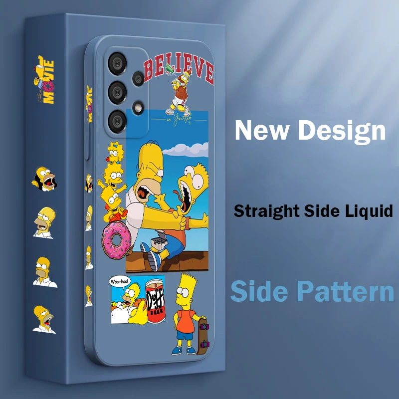 Case Samsung A30 Simpsons | Samsung Galaxy A71 Case Simpson | Cover ...