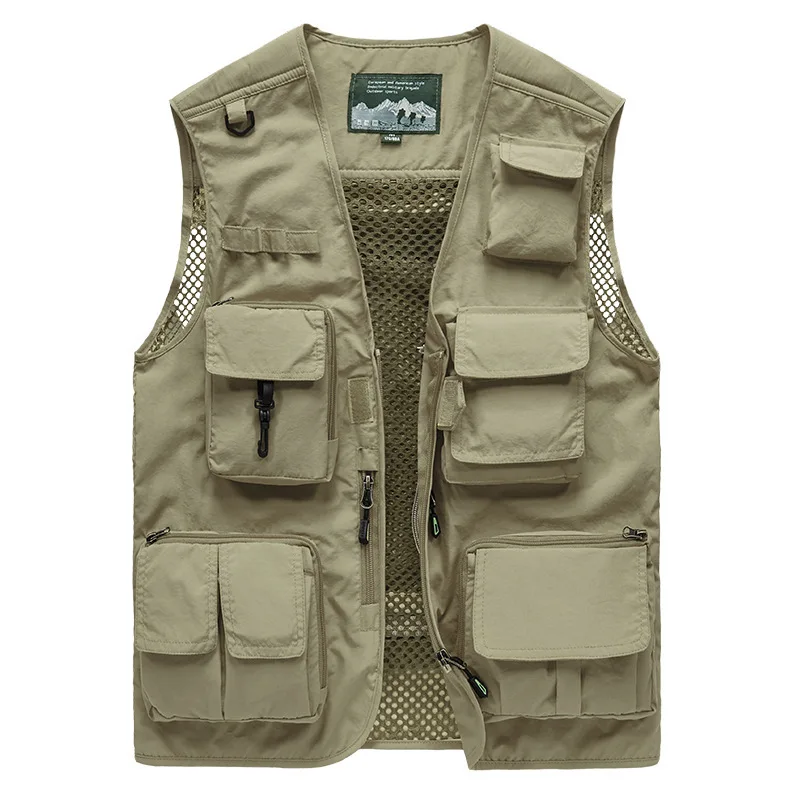 Outdoor-Vest-Men-s-Summer-Multiple-Pockets-Large-Size-Spring-and-Autumn ...