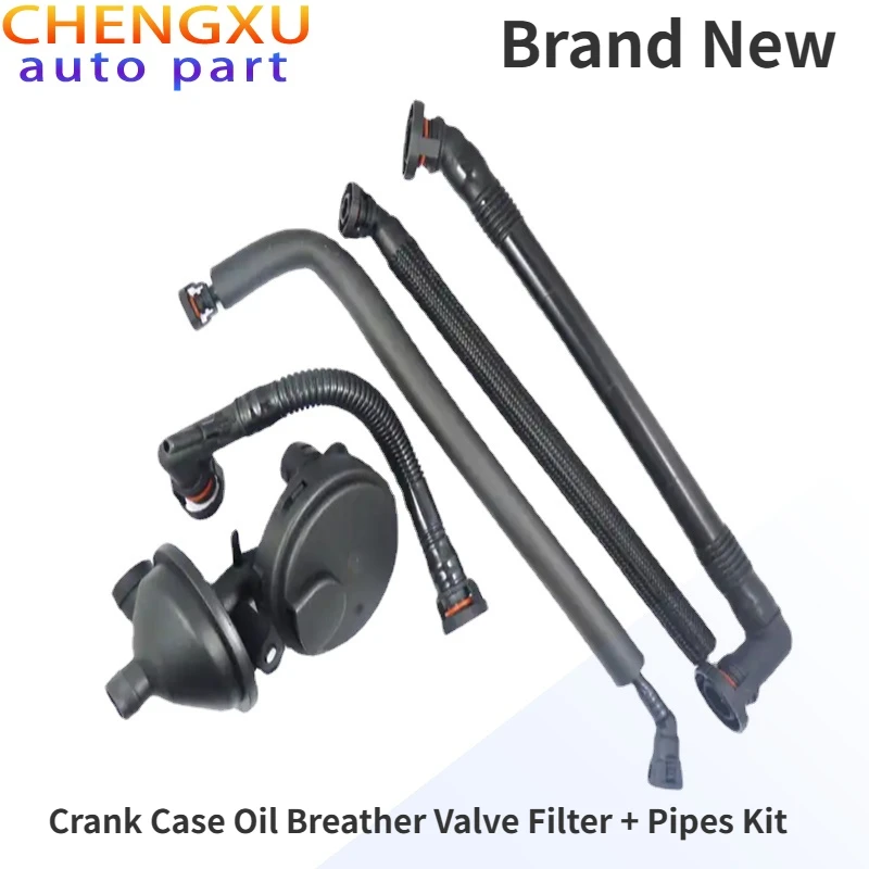 11617501566-Crank-Case-Oil-Breather-Valve-Filter-Pipes-Kit-Fits-Fit-for ...