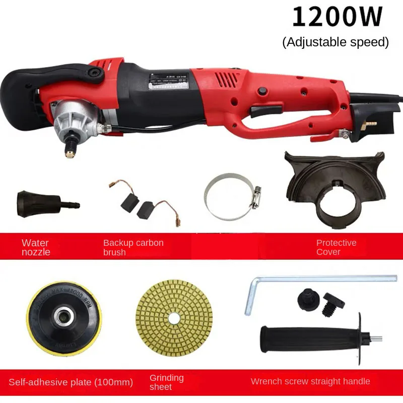 New-1200W-Water-Mill-Water-Injection-Polishing-Machine-Electric-Small ...