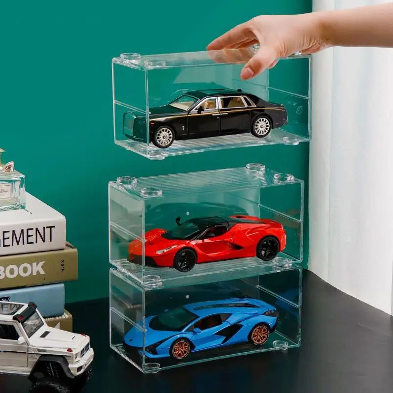 Toy-Car-Model-Display-Box-Transparent-Model-Storage-Rack-1-24-Children ...