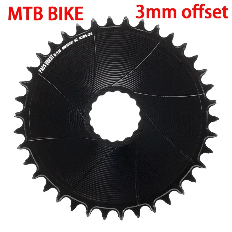 Black-3mm-Offset-MTB-Direct-Mounted-Chainring-for-E-STON-Raceface-Wheel ...