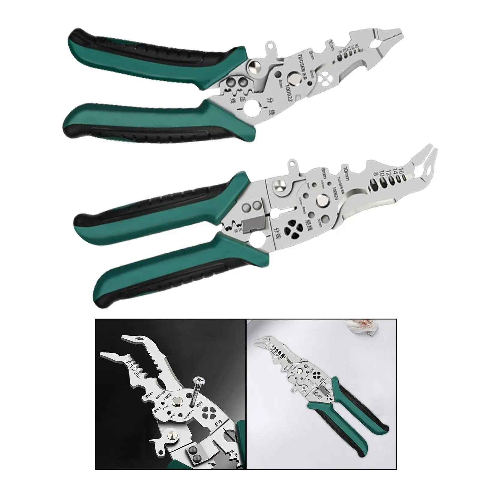 Wire-Stripper-Tool-Multipurpose-Heavy-Duty-Easy-to-Use-Wire-Pliers-Tool ...