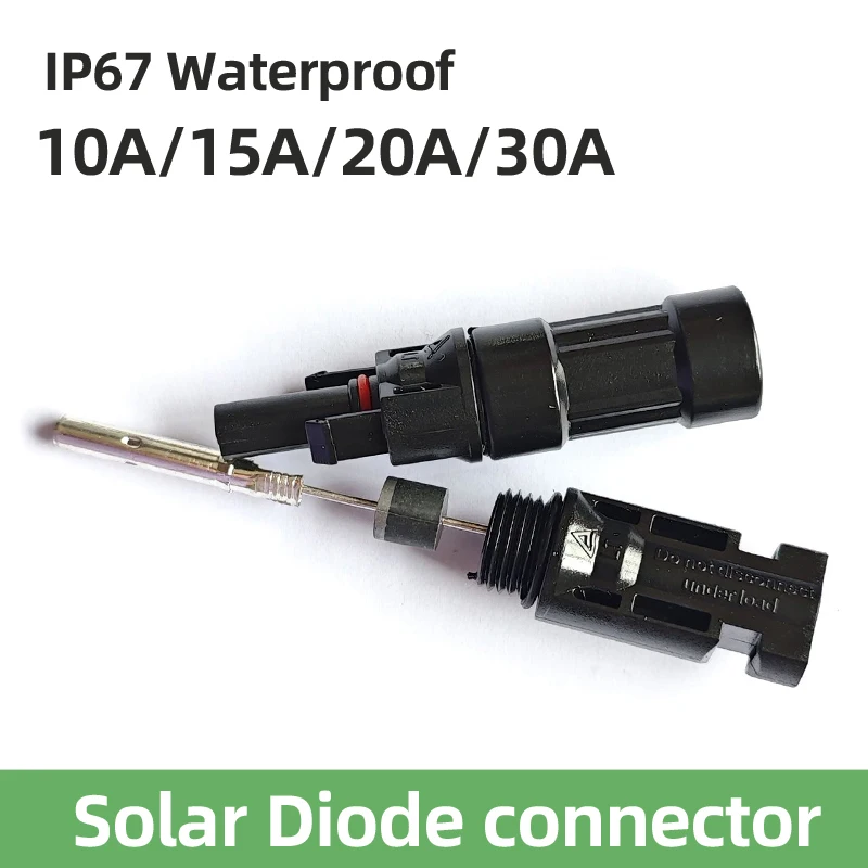 Solar-DC-Diode-PV-Plug-10A-15A-20A-30A-Photovoltaic-Connector-Diodes ...