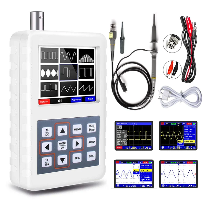 DSO-PRO-Handheld-Mini-Portable-Digital-Oscilloscope-5M-Bandwidth-20MSps ...