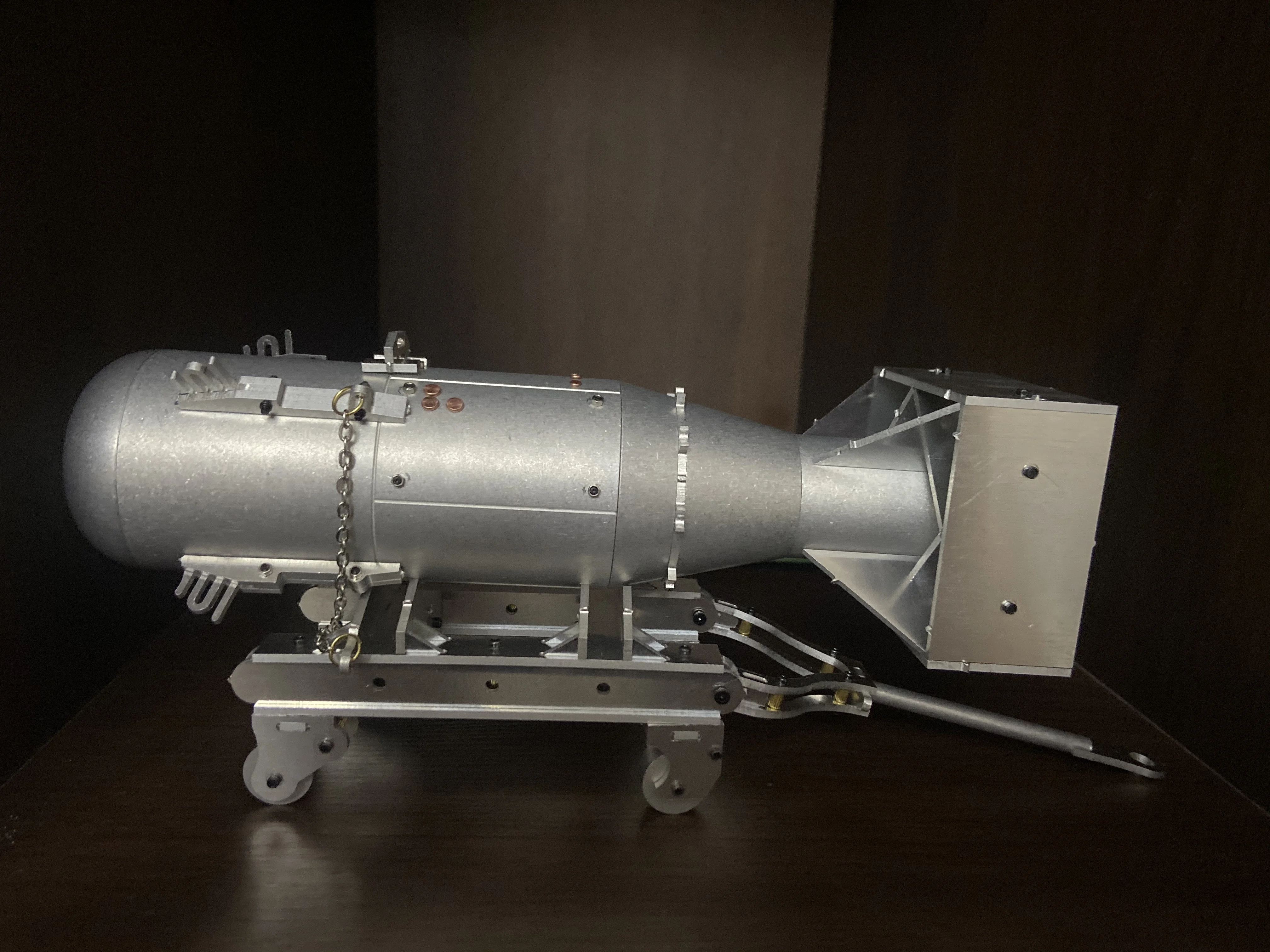 1-12-Scale-Full-Metal-WWII-Little-Boy-Historical-Bomb-Model-DIY ...