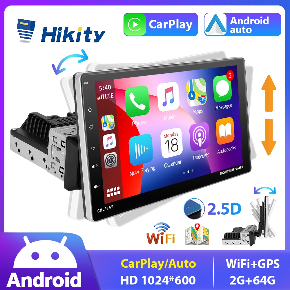 Hikity-1-din-Android-Car-Multimedia-Video-Player-Carplay-Car-radio ...
