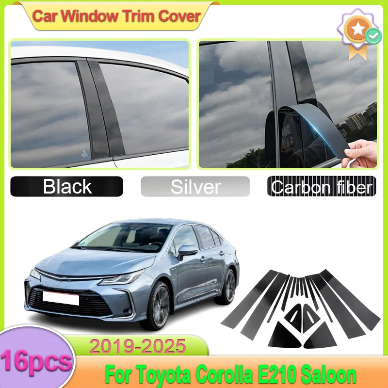 For Toyota Corolla E210 Saloon 2019-2025 Altis Prestige 16PCS Window ...
