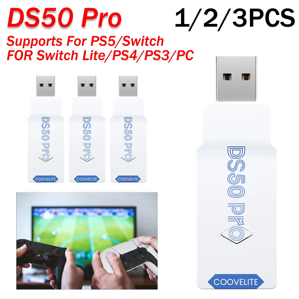 Convertidor-DS50-Pro-compatible-con-Bluetooth-para-controladores-PS5 ...