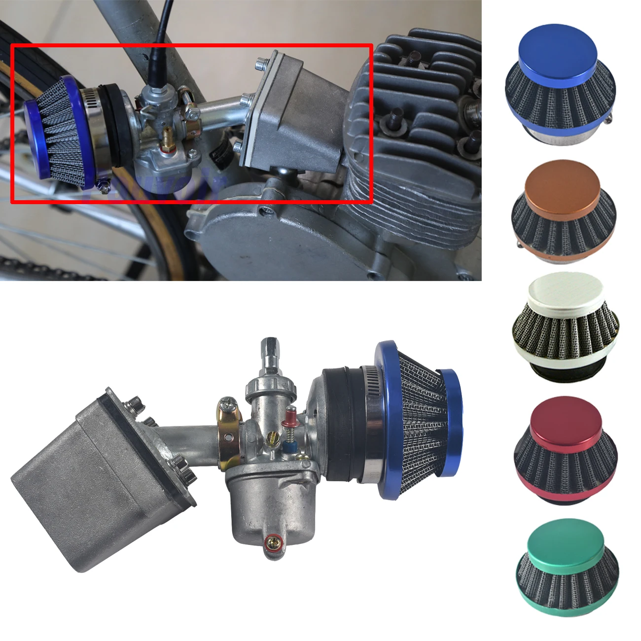 sthus 19mm&25mm Reed Value Kits With Carburetor With 42mm Short Air ...
