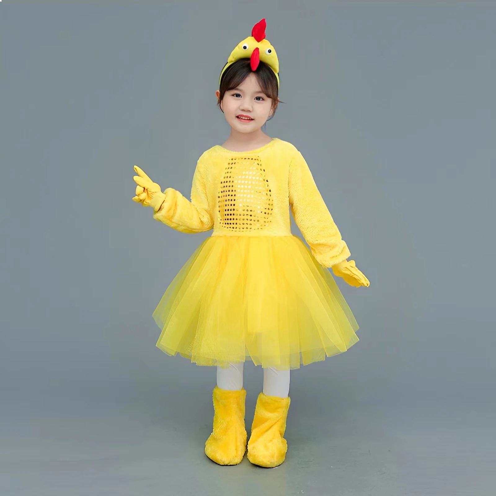 Disfraz de pato y polluelo para niños, disfraz de animal, niñas y niños ...