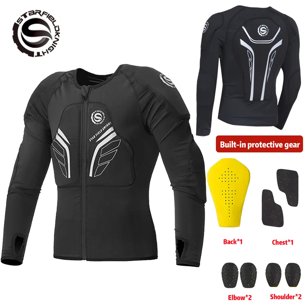 Motorcycle-Armor-Jacket-Full-Body-Protection-Men-Coat-Motocross-Body ...