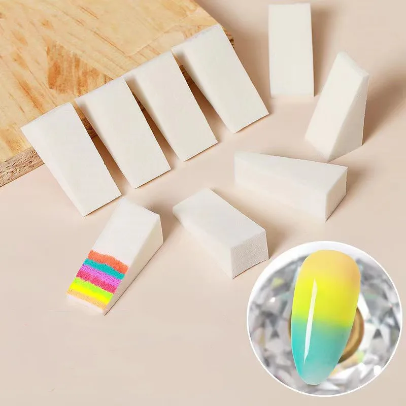 50PCS-Soft-Sponge-Gradient-Nail-Art-Stamper-Tool-Gel-Polish-Color ...