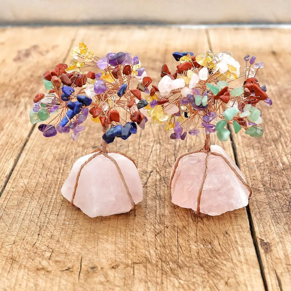 Gemstone-Crystal-Tree-With-Natural-Quartz-Stone-Base-Copper-Wire ...
