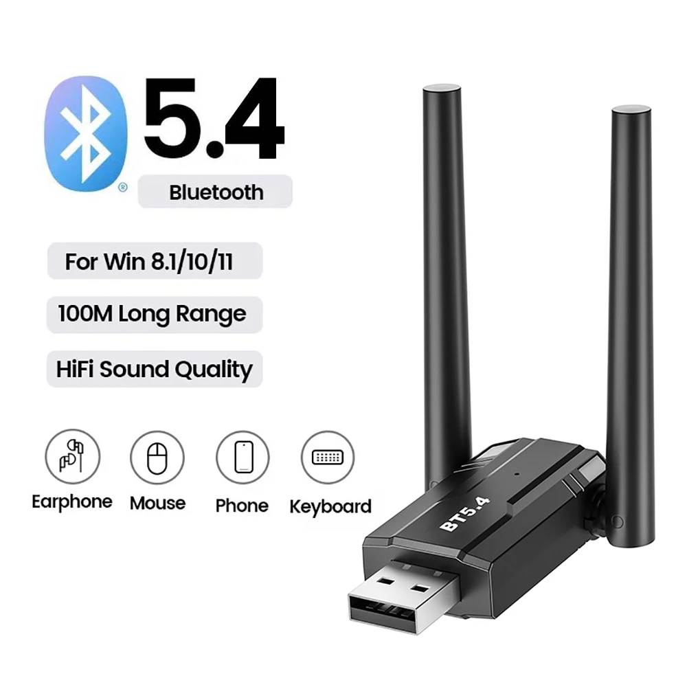 150M-Bluetooth-5-4-5-3-Adapter-Free-Driver-USB-Bluetooth-Dongle ...