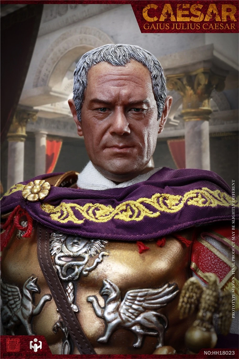 HAOYUTOYS 1/6 HHMODEL HH18022 Caesar Empire Caius Julius Royal Version ...