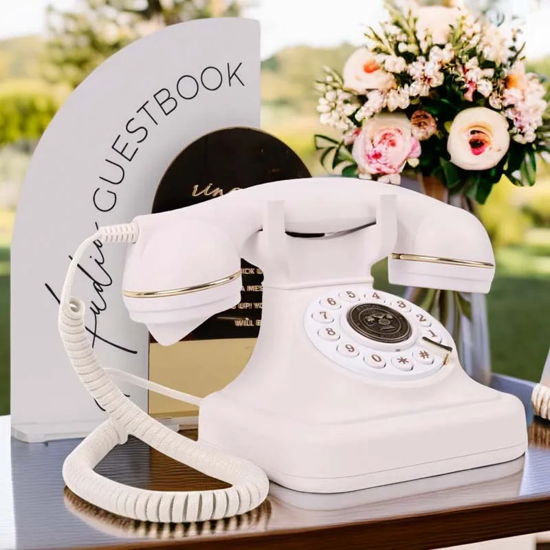 Audio-Guestbook-Phone-Retro-Recorder-Antique-Voice-Phone-Suitable-For ...