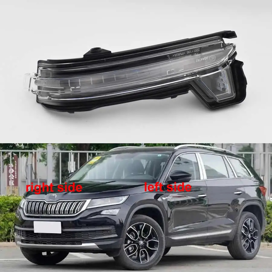 For Skoda Kodiaq Karoq Car Accessories Exterior Door Rearview Side ...