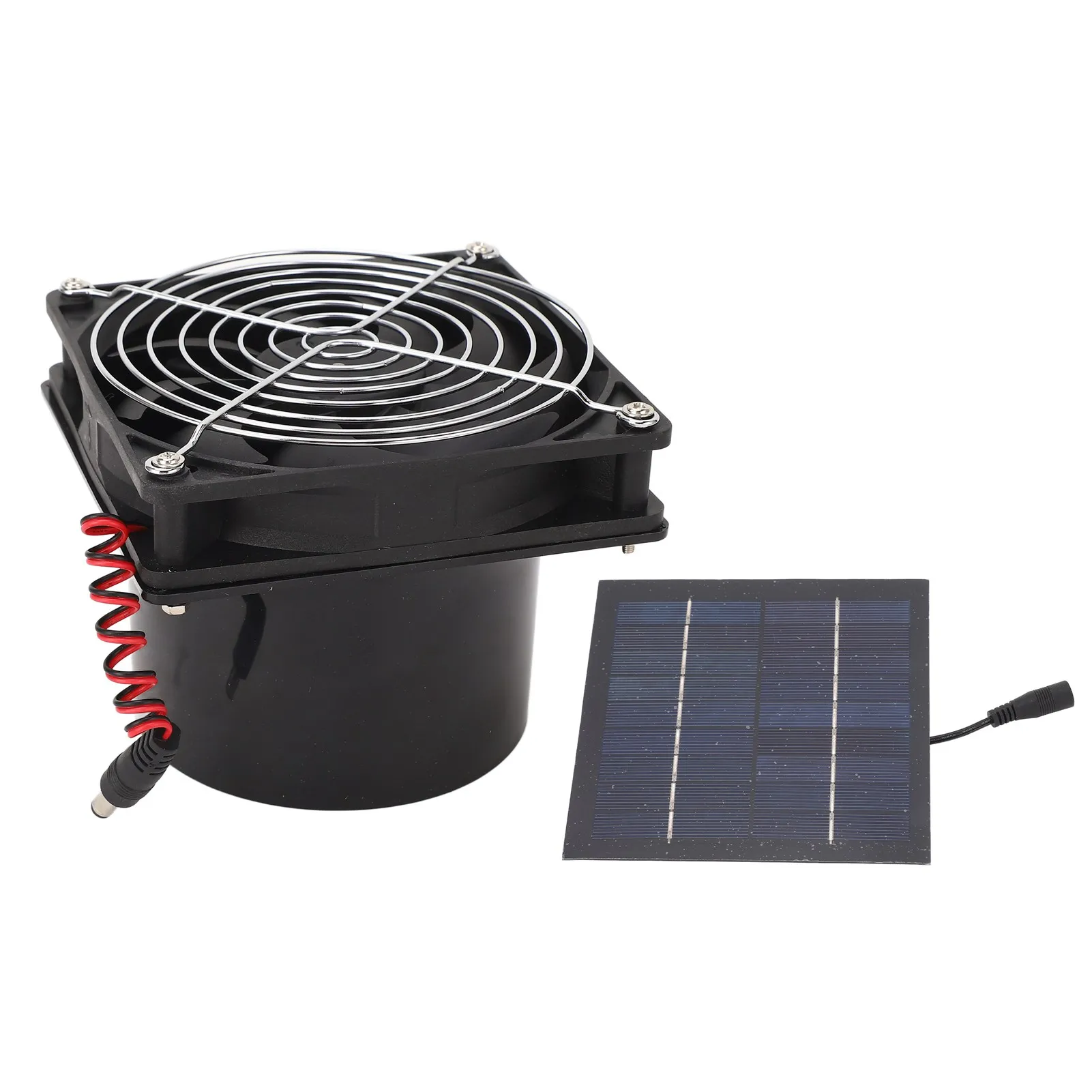 Solar Fan Solar Exhaust Fan Efficient Heat Dissipation Ventilation 50W ...