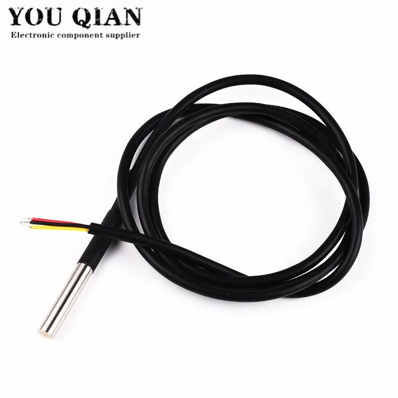 DS1820-Stainless-steel-package-Waterproof-DS18b20-temperature-probe ...
