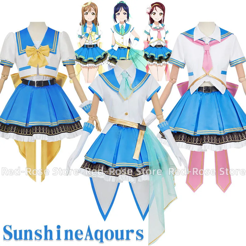 LoveLive!Sunshine!! Takami Chika Cosplay Sakurauchi Riko Costume ...
