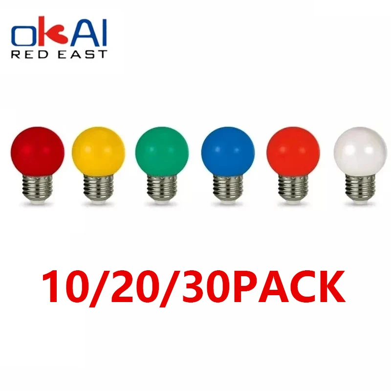 LED-color-bulb-red-light-green-blue-warm-yellow-orange-pink-purple ...