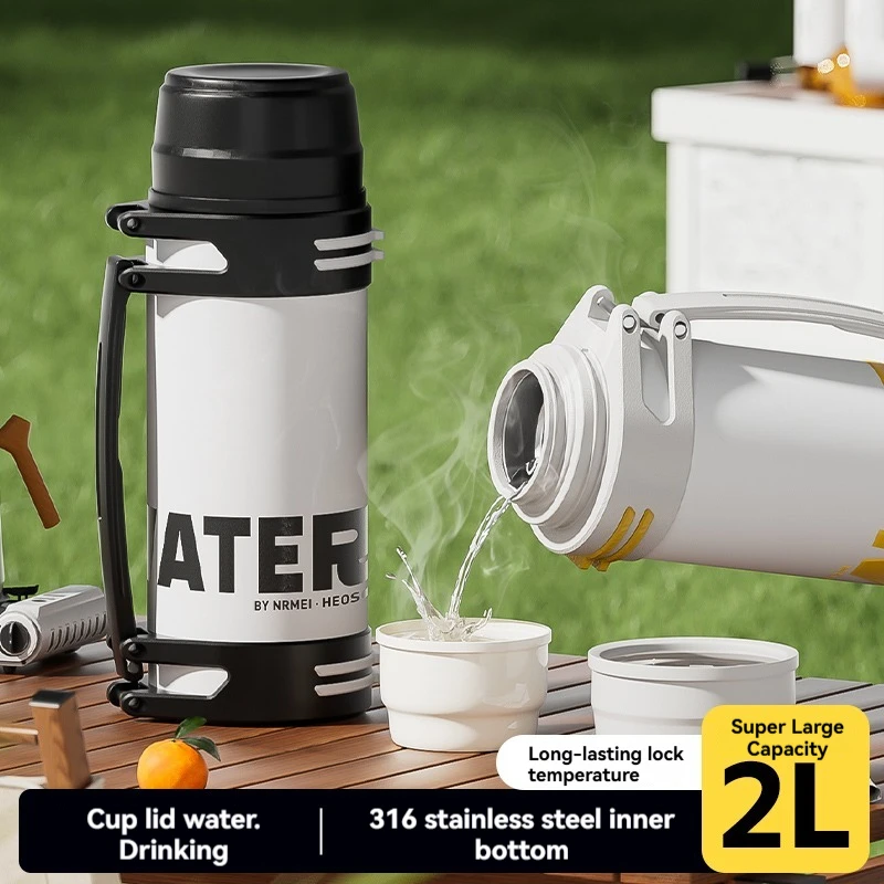 2L-Thermos-Insulated-Water-Bottle-For-Handle-Keep-Cold-hot-Large ...