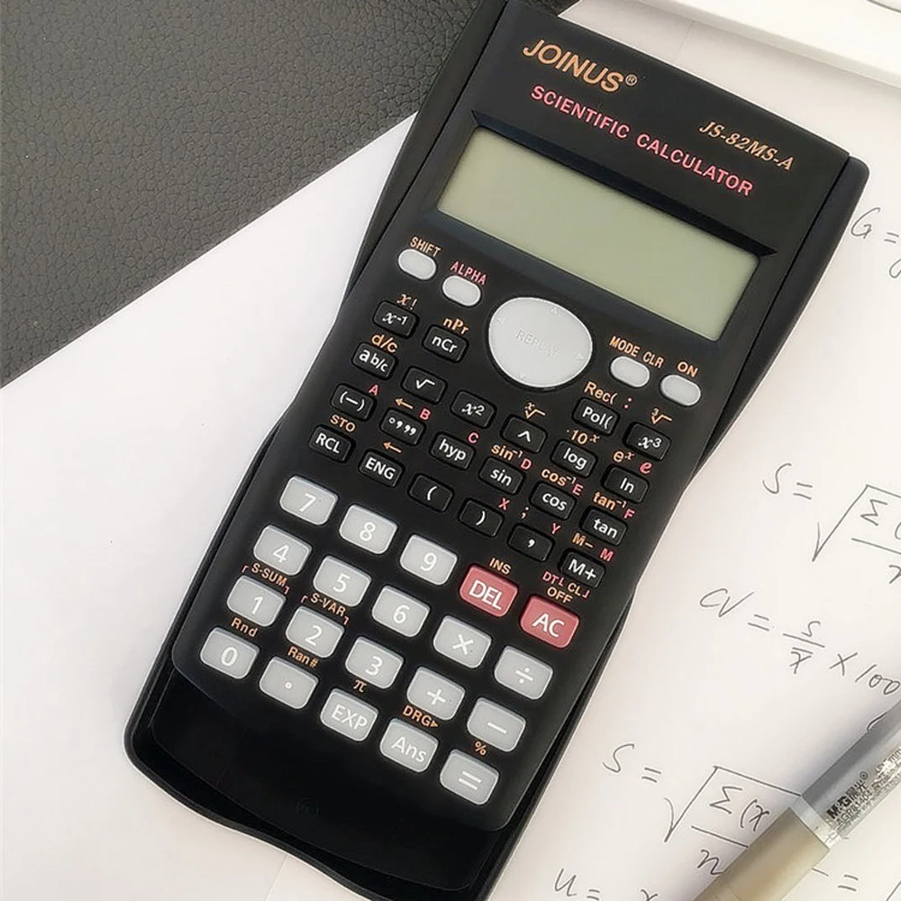 Handheld-Student-s-Scientific-Calculator-2-Line-Display-Portable ...