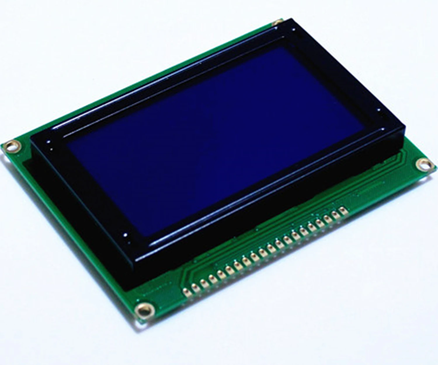 5V-128X64-DOTS-LCD-Blue-Yellow-JHD1284E-Screen-12864-LCD-With-Backlight ...