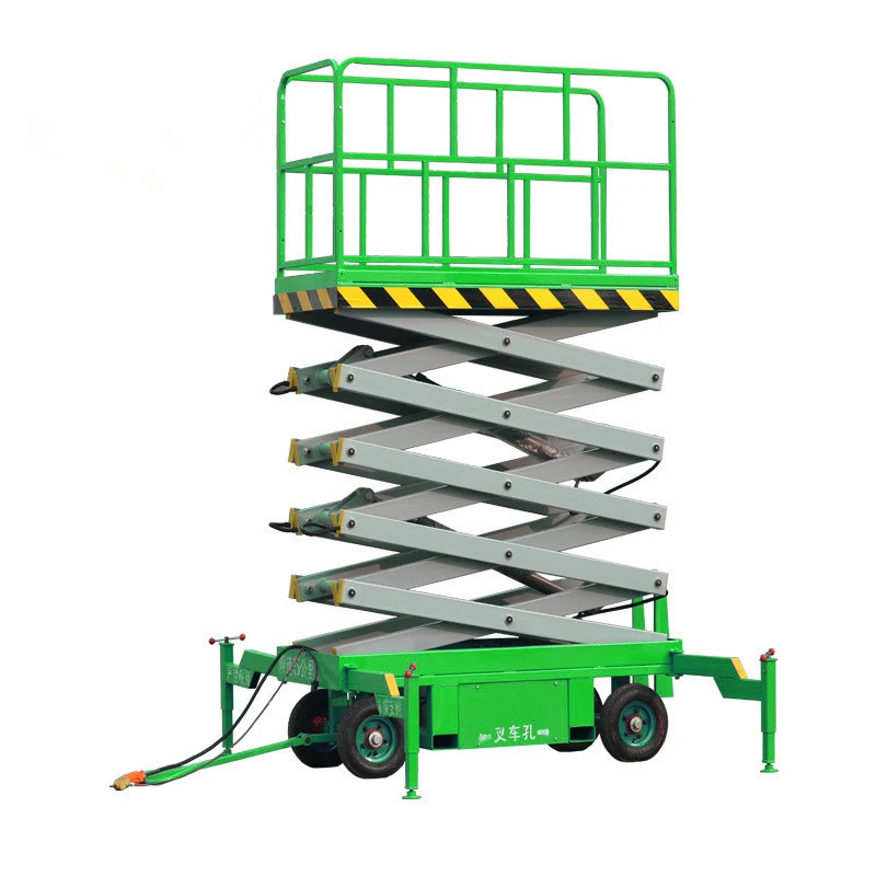 300kg-6m-8m-10m-14m-18m-Mobile-Hydraulic-Scissor-Lift-Small-Mobile-One ...