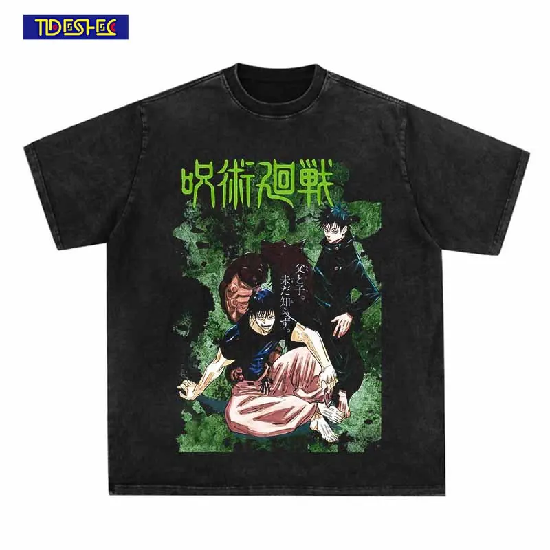 Hip Hop Streetwear O Neck TShirt Vintage Clothing Unisex Casual Japan ...