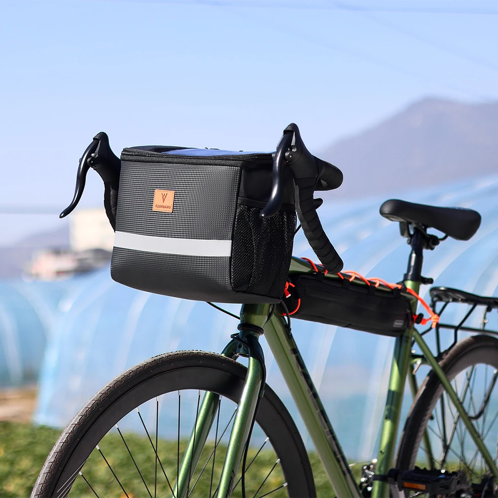 8L-Bicycle-Cooler-Bag-Large-Capacity-Touch-Screen-Bike-Insulated-Bag ...