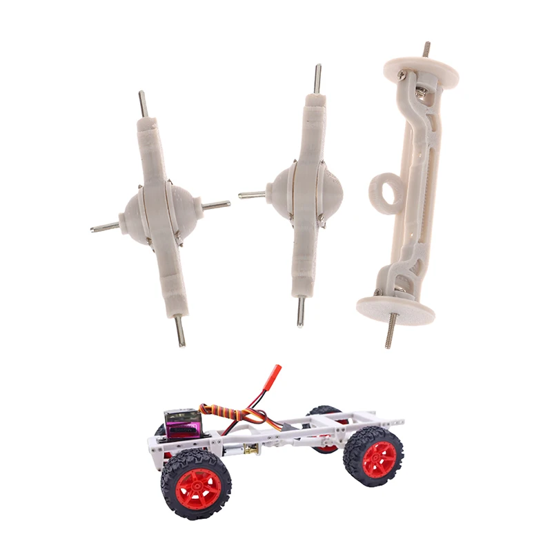 1/2/3Pcs 1/32 RC Car Front Middle Rear Bridge Modified Axle Parts DIY ...