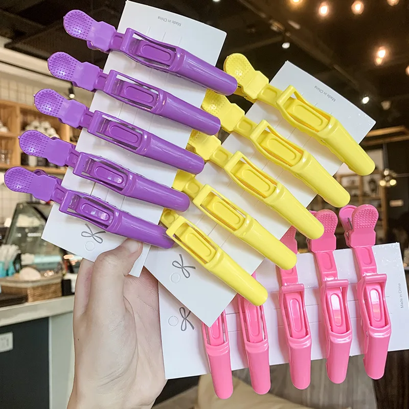 5Pcs Professional Hair Clips Salon Hairdressing Accessories Plastic ...