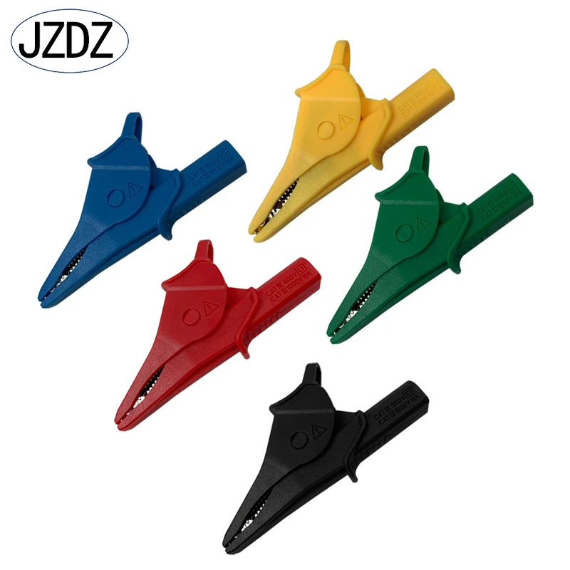 JZDZ-Heavy-Duty-Alligator-Clips-Full-Insulated-Safe-Crocodile-Clips ...