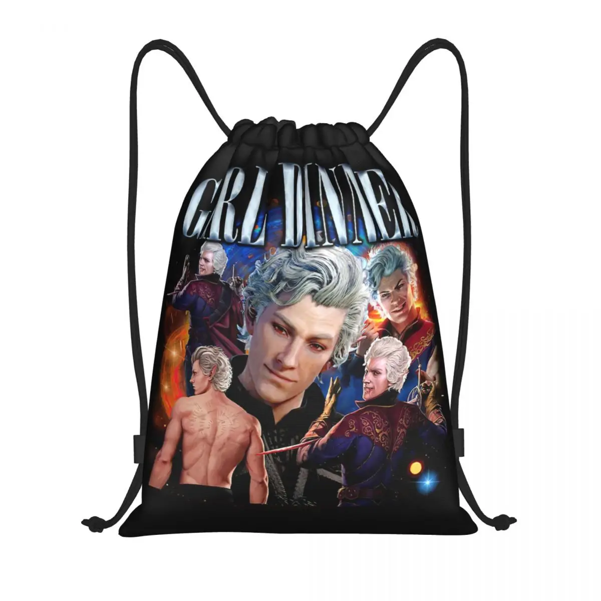 Mochila deportiva con cordón inspirada en la cena de la chica Astarion ...