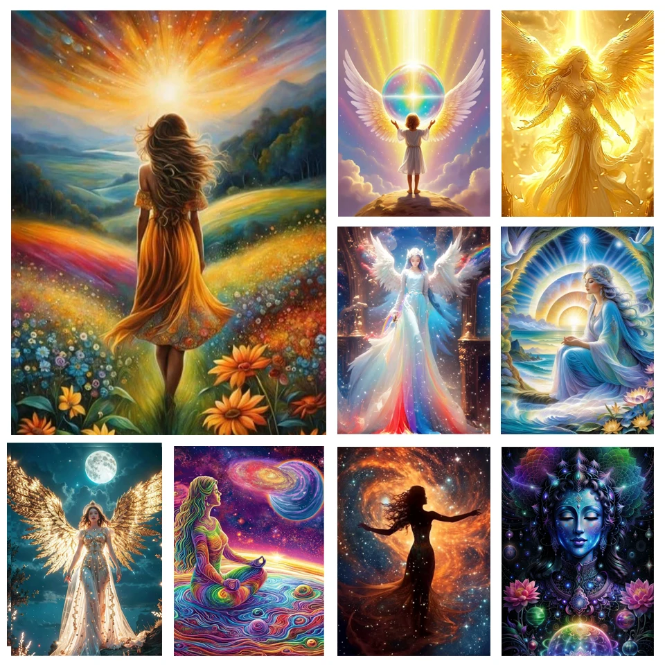 Diamond-Art-Painting-2024-Nieuwe-Aankomst-Droom-Engelen-Diy-5d-Volledig ...