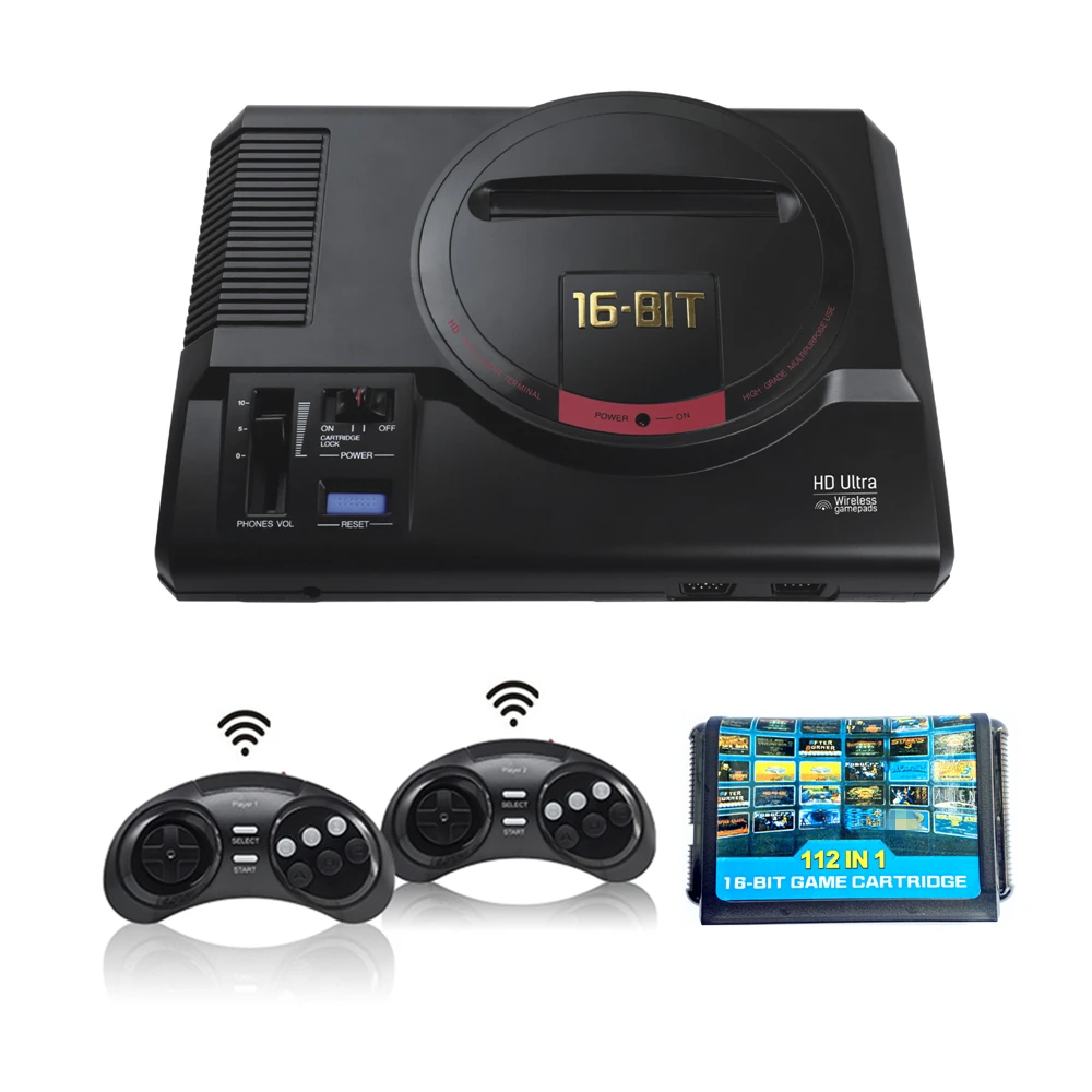 16Bit HD Retro Game RETROAD RD06C (Buitl in 170 Games + 112in1 /126in1 ...