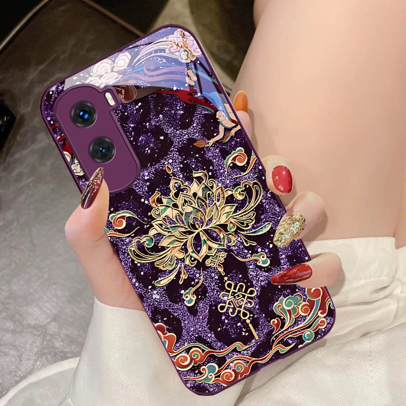 Garuda Totem Element Tempered Glass Phone Case for Huawei P50 Pro ...