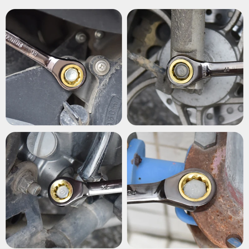 Key Ratchet Wrench Socket Set Metrikus Kombináció Spanners Autójavítás ...