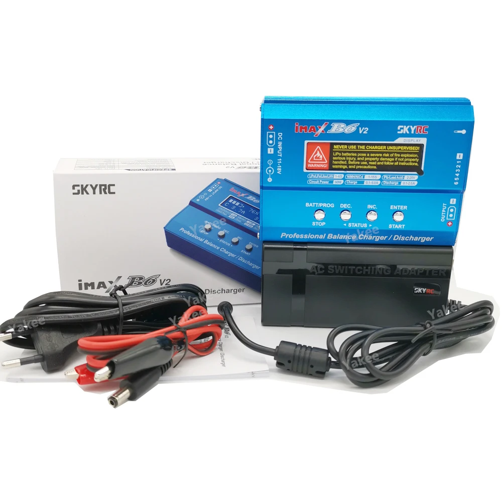 Original SKYRC IMAX B6 V2 Balance Charger Discharger 6A 60W For DJI Mavic TB4X NiMH NiCD LiHV ...