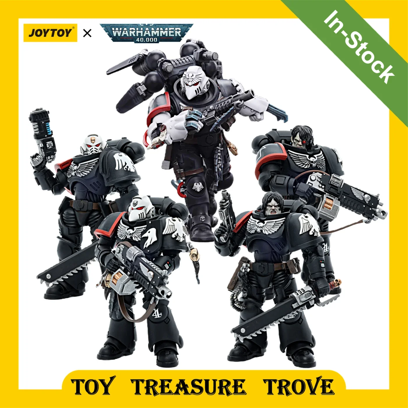 JOYTOY-Warhammer-40k-1-18-Action-Figures-Raven-Guard-Intercessors ...