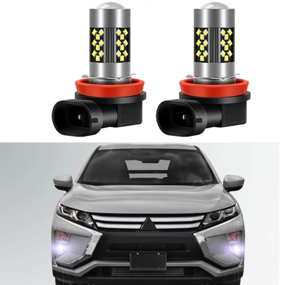 2pcs-Led-Car-Fog-Lamp-For-Mitsubishi-Eclipse-Cross-2018-2019-2020-2021 ...