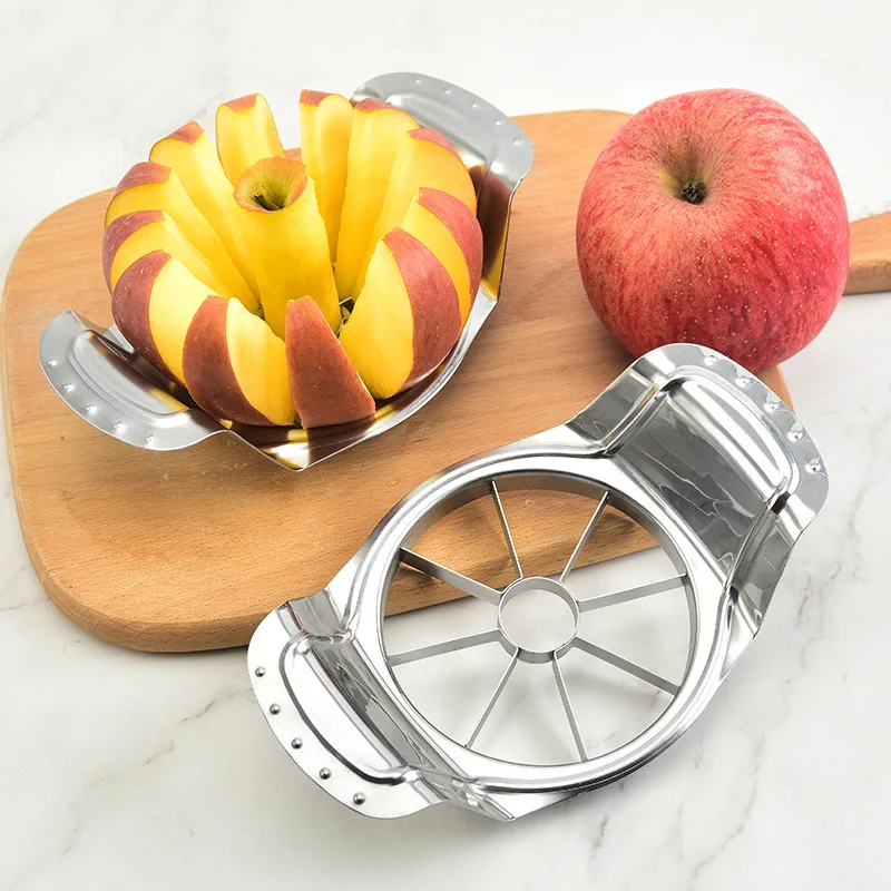 8-12-Equal-Parts-Stainless-Steel-Apple-Divider-Fruit-Slicer-Fruit-Cored ...