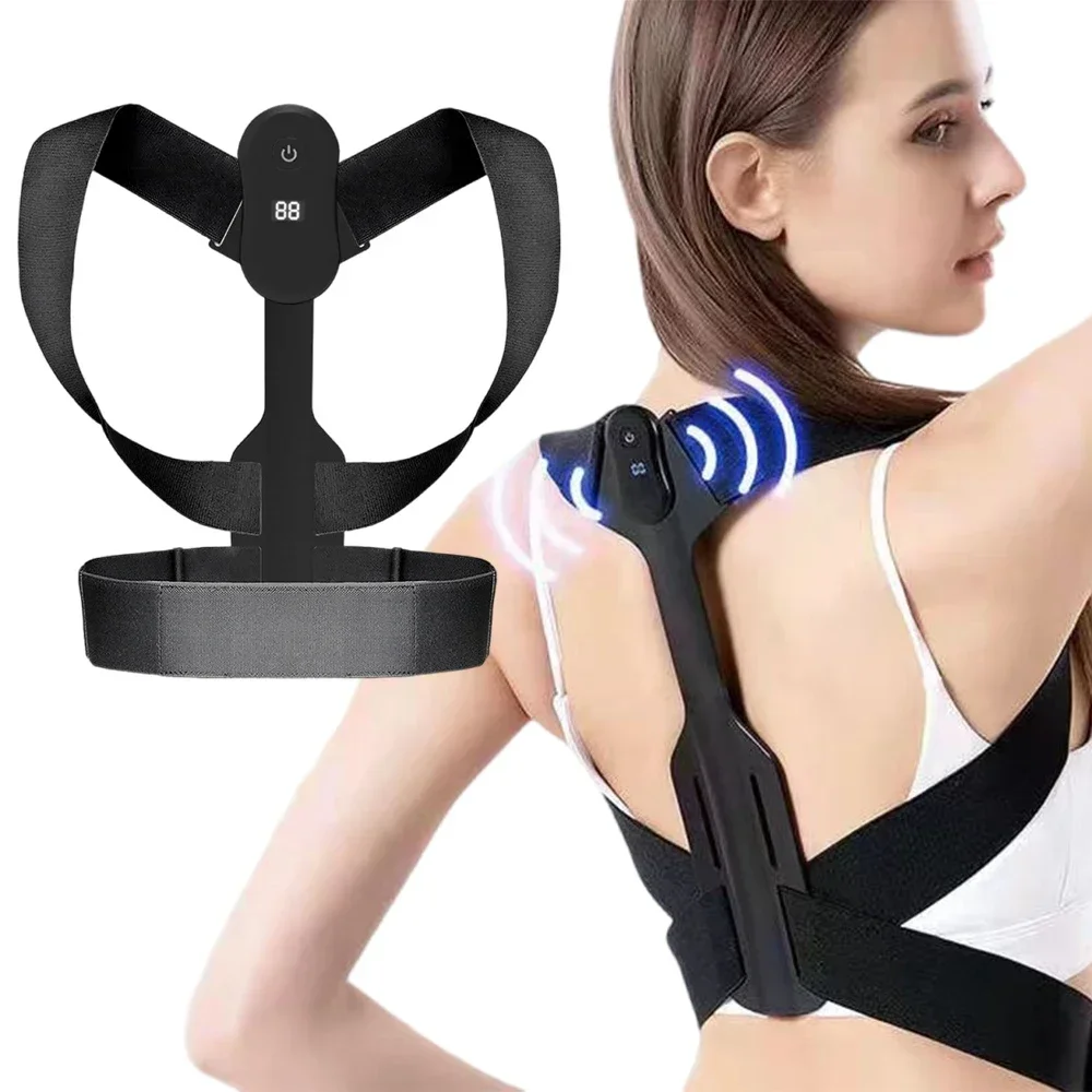 Smart-Posture-Corrector-Vibration-Sensor-Back-Support-Belt-Shoulder ...