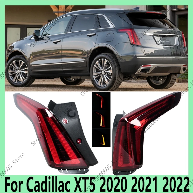 For Cadillac XT5 2020 2021 2022 Auto Parts Rear Bumper Tail Light ...